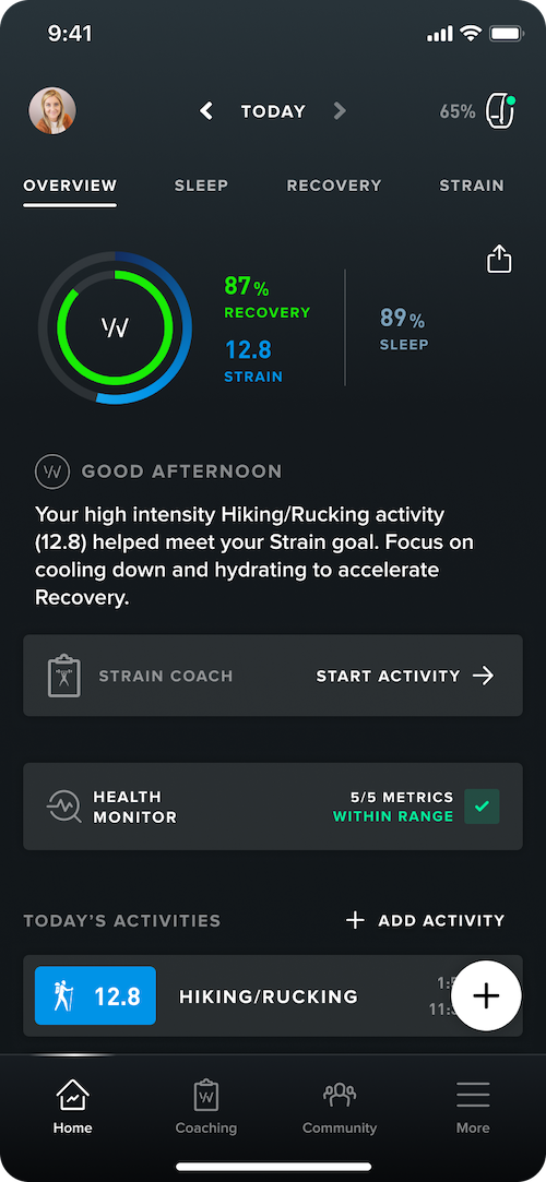 Automatic and Manual Activity Detection