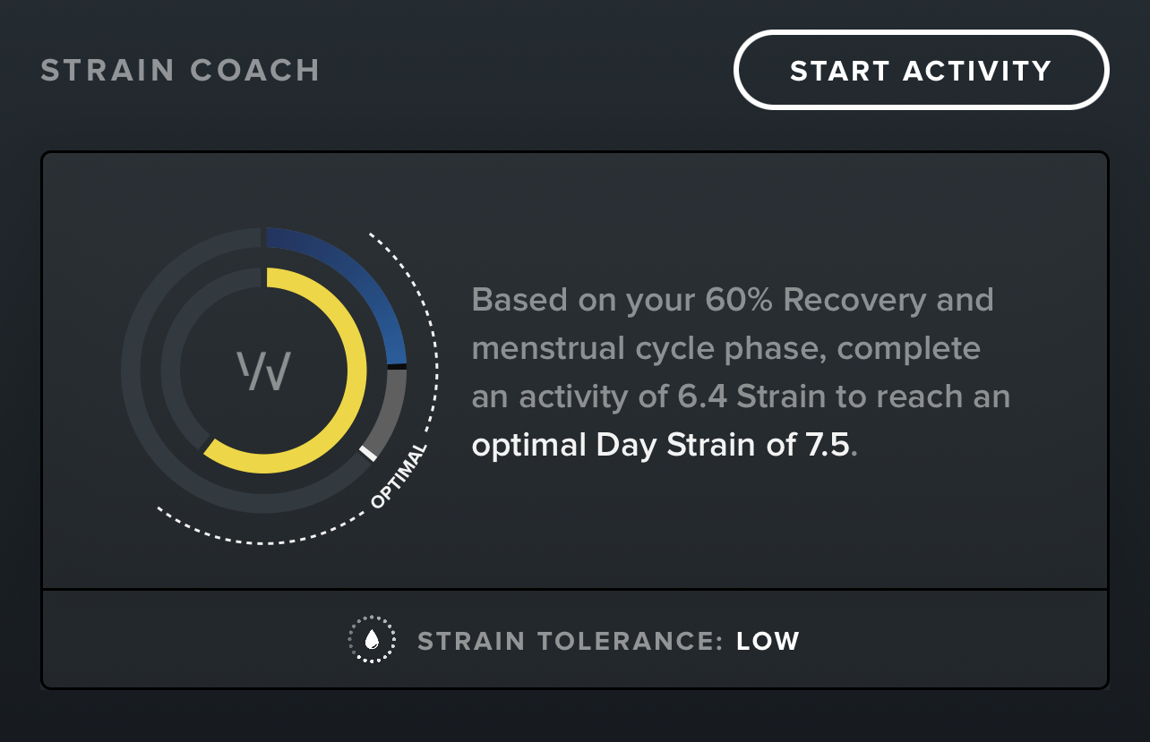 Navigating the WHOOP Mobile App
