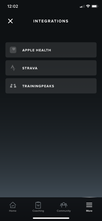 TrainingPeaks Integration
