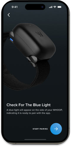 Setting Up Your WHOOP