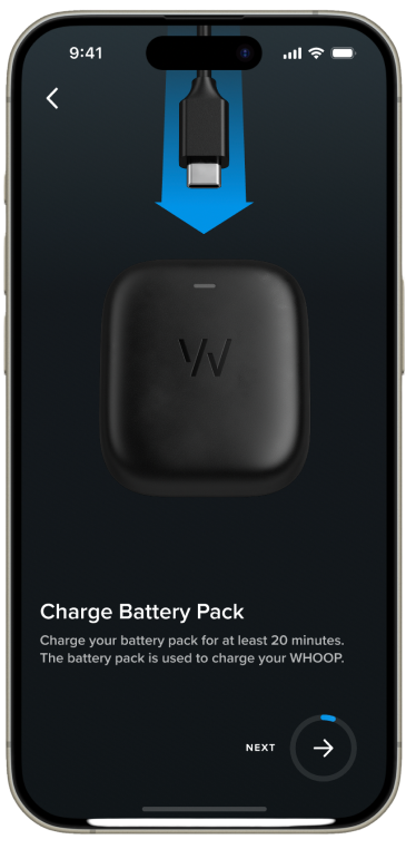 Setting Up Your WHOOP