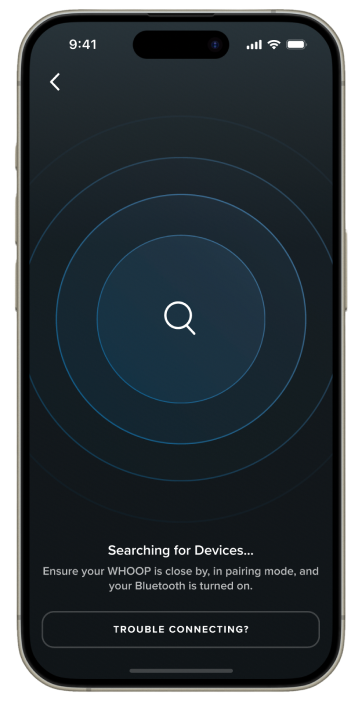 Setting Up Your WHOOP