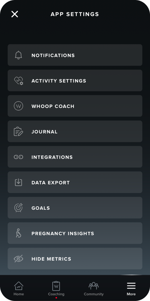 Apple Health Integration