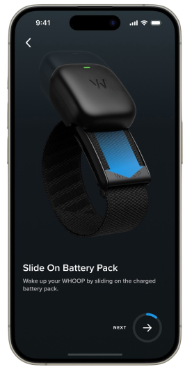 Setting Up Your WHOOP 4.0