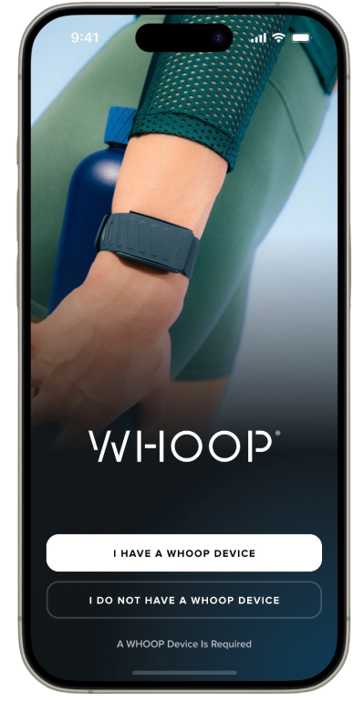 Setting Up Your WHOOP 4.0