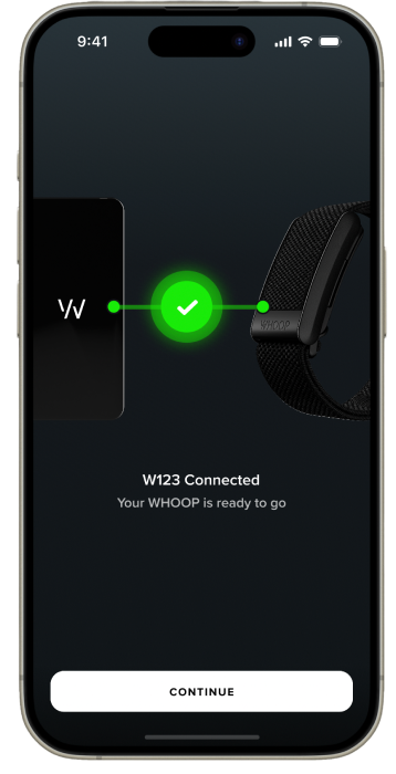 Setting Up Your WHOOP 4.0